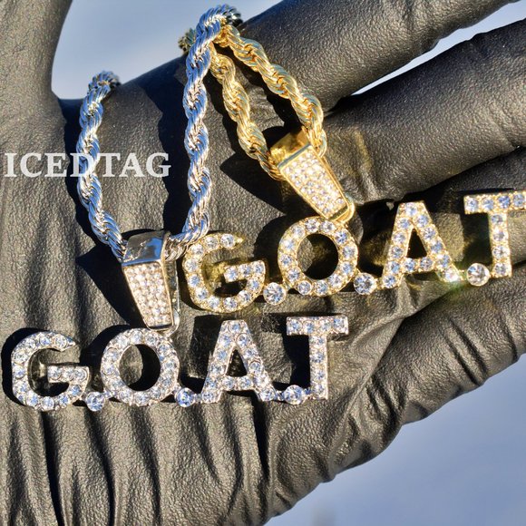 Accessories | 24 Goat Bubble Letter Pendant Necklace Set | Poshmark